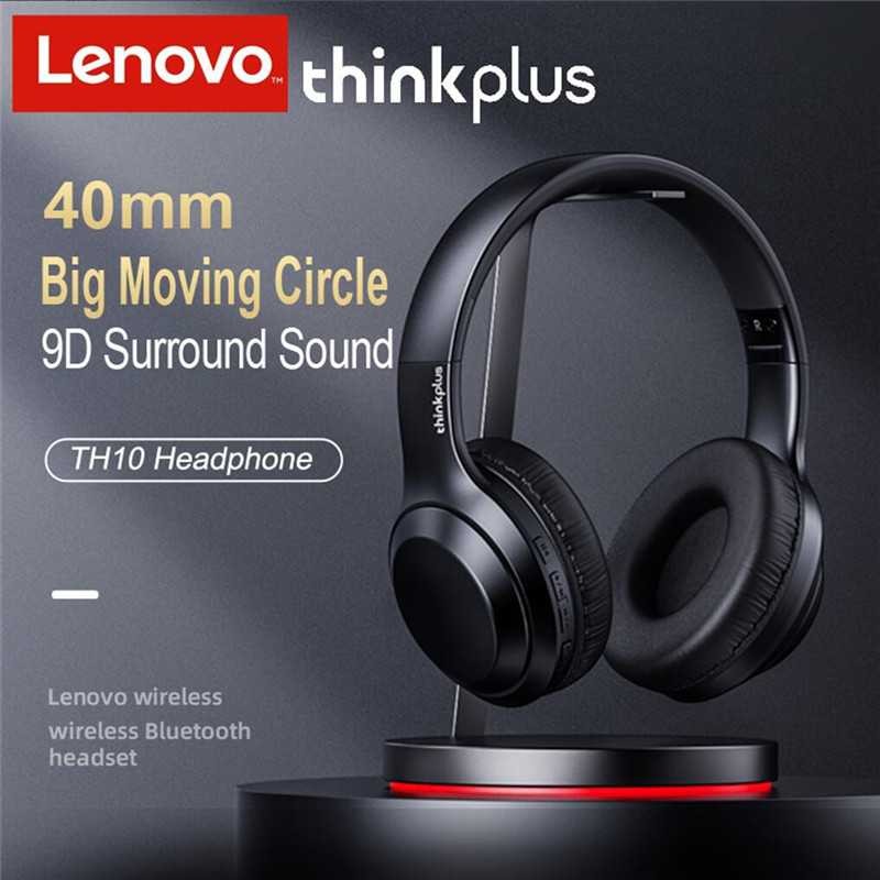Jual Lenovo Thinkplus Headphone Headset Foldable Bluetooth 5.1 with Mic ...