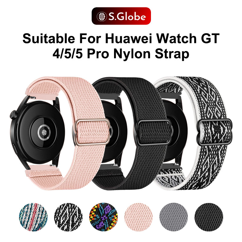 Jual Nylon Braided Strap for Huawei Watch GT4 GT5 41mm GT5 Pro 46mm ...