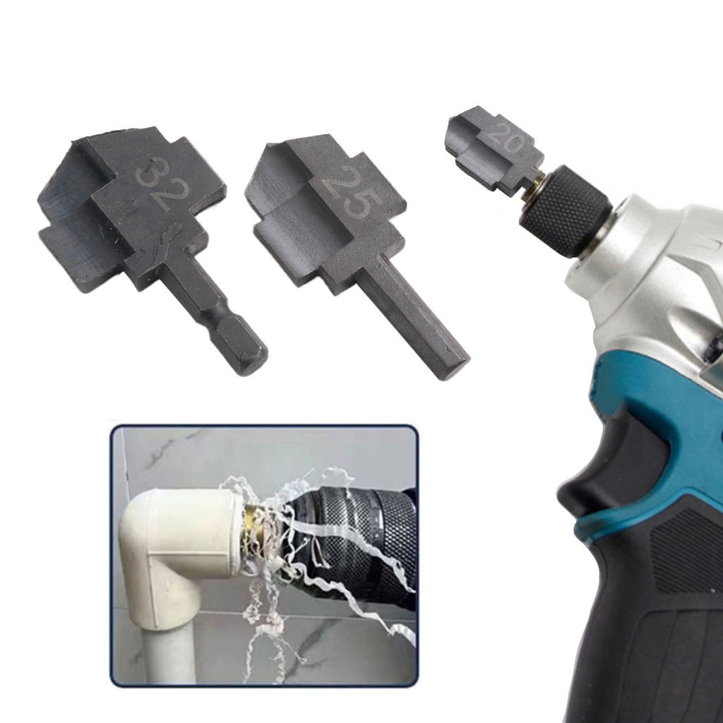Jual 3pc PPR Drill Bit Water Pipe Expansion Drill Bit Punching Tool ...
