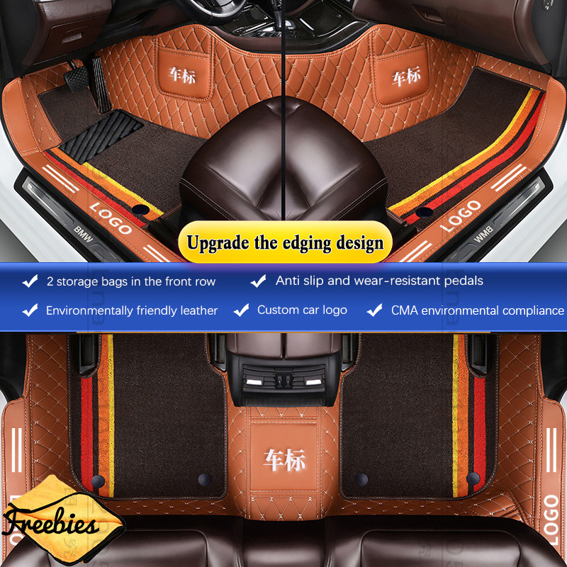 Jual Double Layer Customized Car Floor Mats 100% For Genesis GV70 GV80 ...