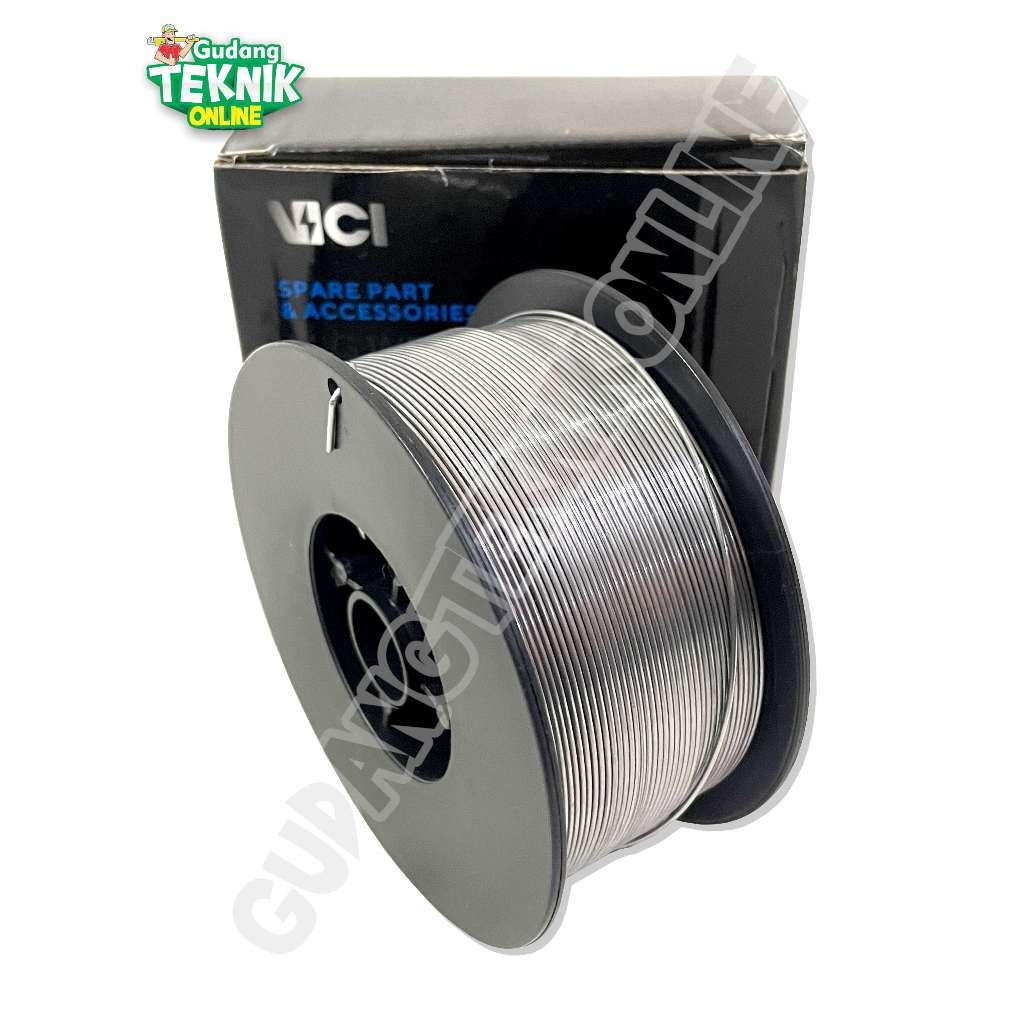 Jual Kawat Las Mig VICI 0.8mm 1mm 1Kg VICI / Flux Core Wire Gasless Kawat Las Tanpa Gas Co2 0,8 ...