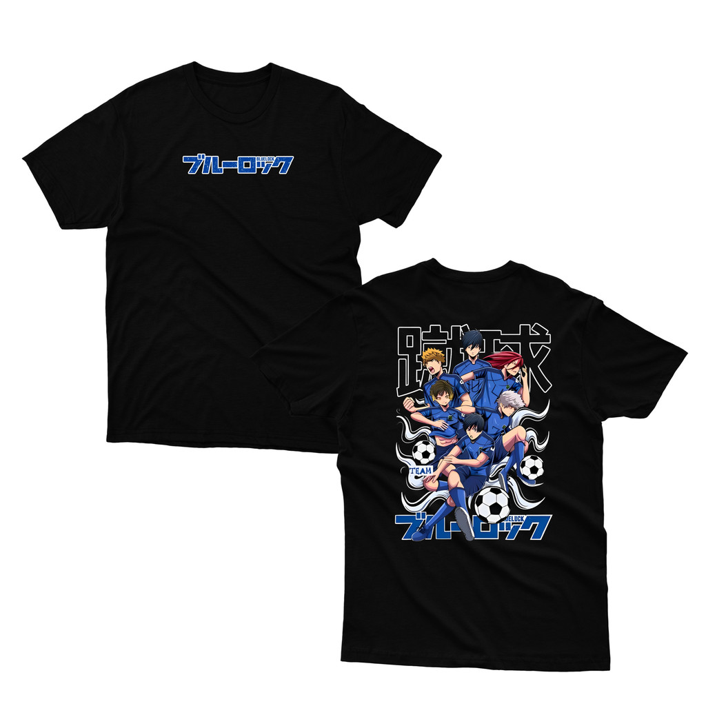 Jual Kaos Blue Lock Team - Baju Anime Jepang - Tshirt Anime Manga ...