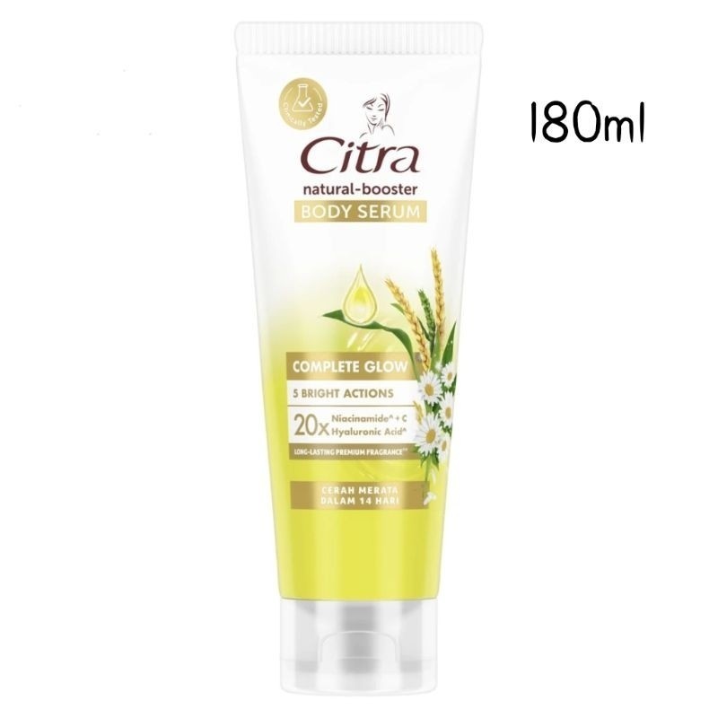 Jual Citra Natural Booster Body Serum Complete Glow 180ml - AMR ...
