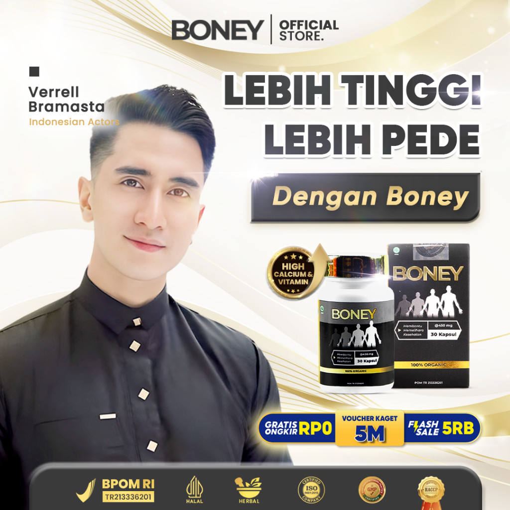 Jual Boney/ Kapsul Peninggi Super No.1 / 100% Original/ Membantu ...