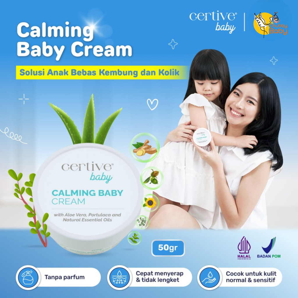 Jual Certive Calming Baby Cream 50gr - Krim Penghangat dan Pereda Kolik ...