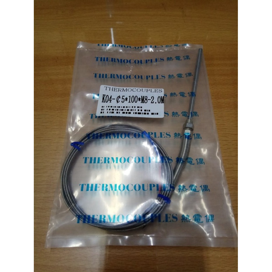 Jual TK99 Thermocouple type K - 5 x 100 mm ( 2 mtr ) | Shopee Indonesia