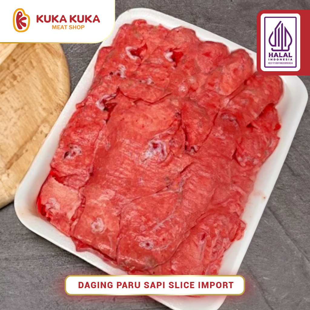 Jual Daging Paru Sapi Slice Import 250gr | Shopee Indonesia