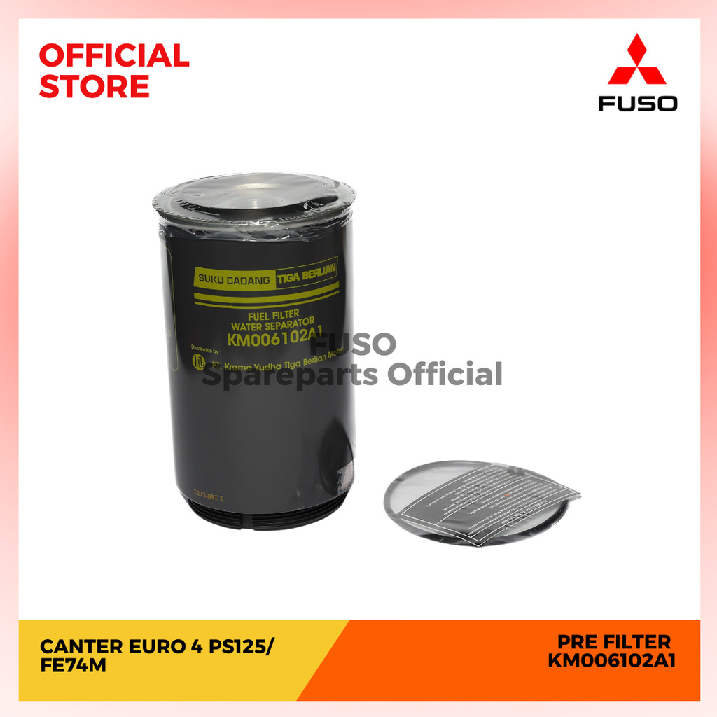 Jual Fuso Pre Filter - Filter Solar Bawah Canter Euro 4 PS125/FE74M ...