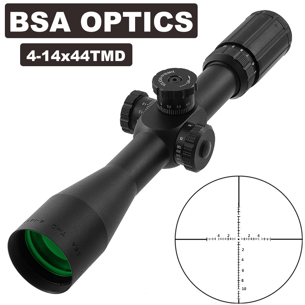 Jual BSA Optics TMD 4-14X44 FFP Hunting Scope First Focal Plane ...