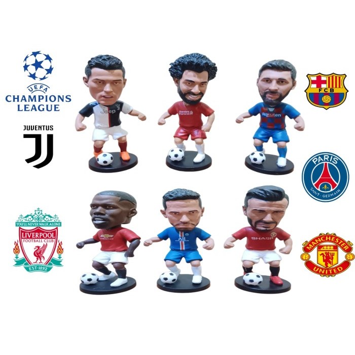 Jual Popmart Figure Pemain Bola MESSI RONALDO SALAH BECKHAM POGBA ...
