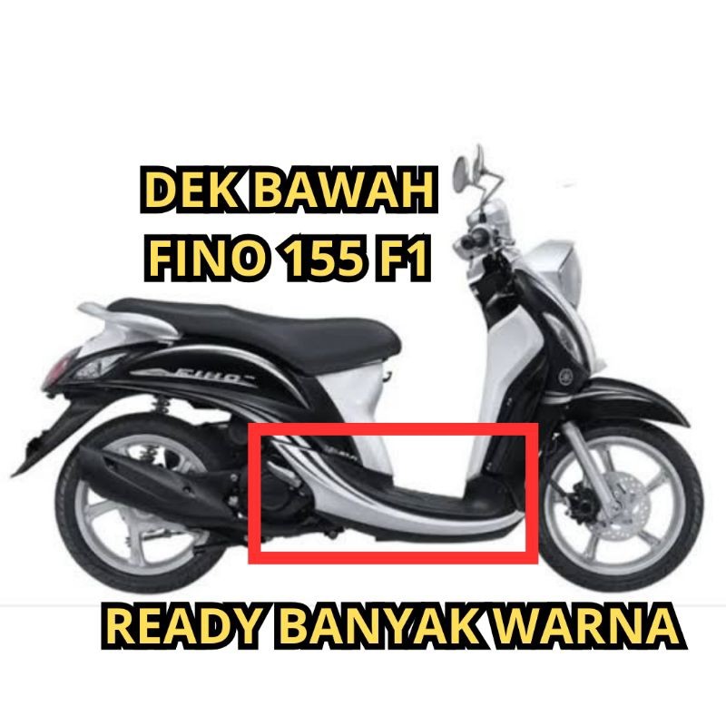 Jual original dek bawah under cover panel samping fino 115 fi injection ...