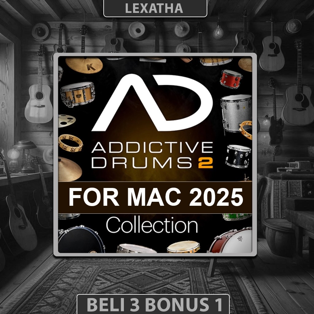 Jual Addictive Drum MAC Vst Plugin | Shopee Indonesia