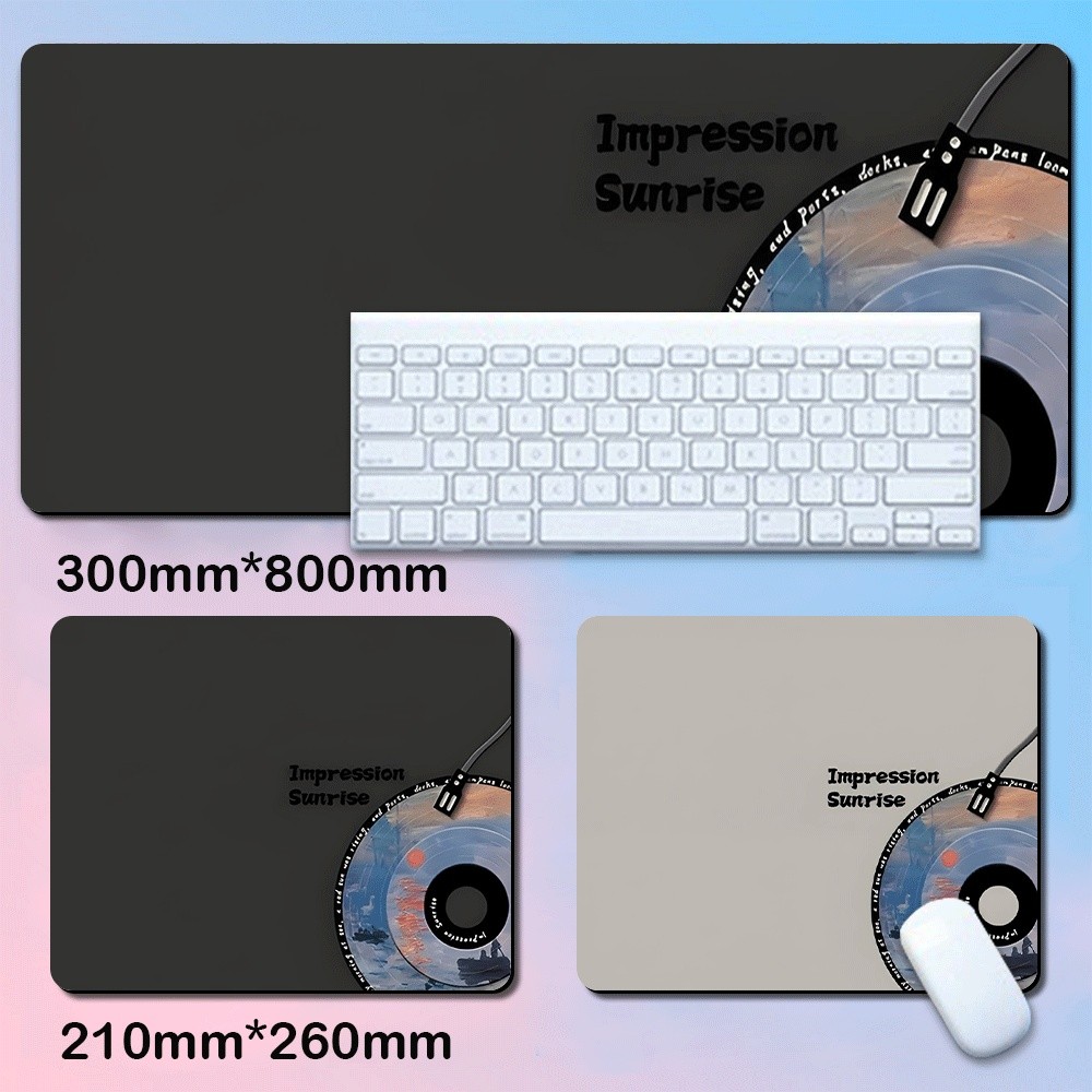 Jual Vintage Music Records Custom Mousepad Deskmat Two sizes 210mm ...