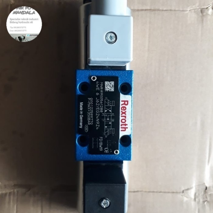 Jual SOLENOID VALVE 4WE 6 J62/EG24N9K4 REXROTH | Shopee Indonesia