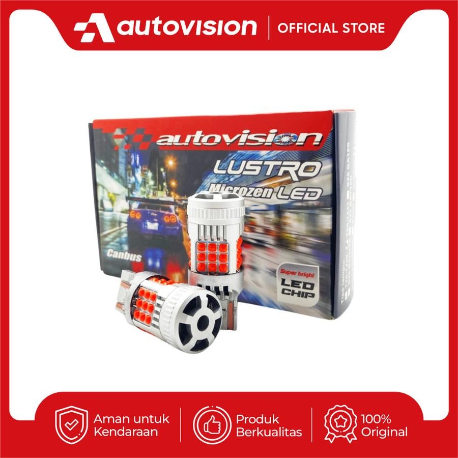 Jual Lampu Rem Mobil LED Autovision T20 7443 36-3030SMD Canbus Bipolar 12V | Shopee Indonesia