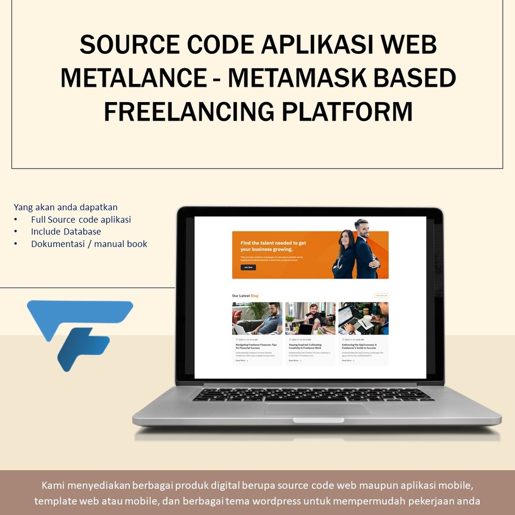 Jual SOURCE CODE APLIKASI WEB METALANCE - METAMASK BASED FREELANCING PLATFORM | Shopee Indonesia