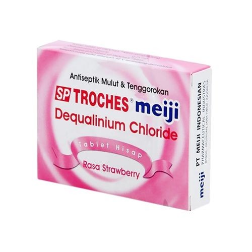Jual Sp Troches Meiji Rasa Strawberry Box 12 Tablet | Shopee Indonesia