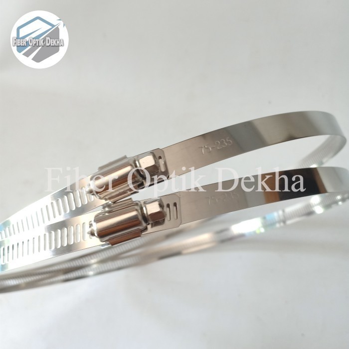 Jual Klem Ring Cincin Clamring Besi pengikat ODP Fiber Optik 10 inc ...