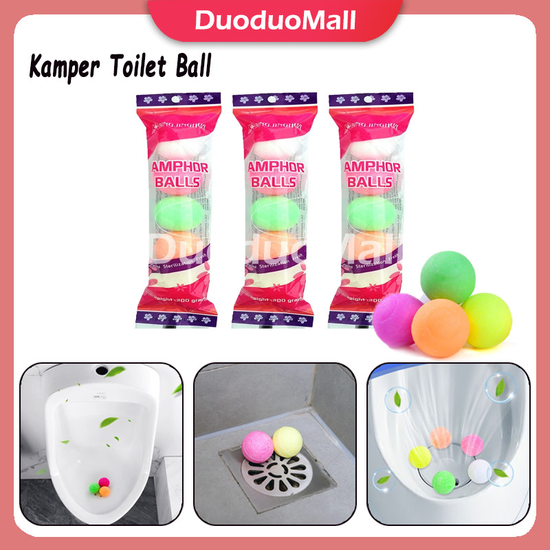 Jual Kamper Toilet Color Ball 5 Pcs / Penghilang Bau Kamar Mandi ...