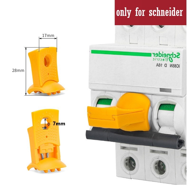 Jual Schneider MCB Exclusive Miniature Circuit Breaker Safety Lockout ...