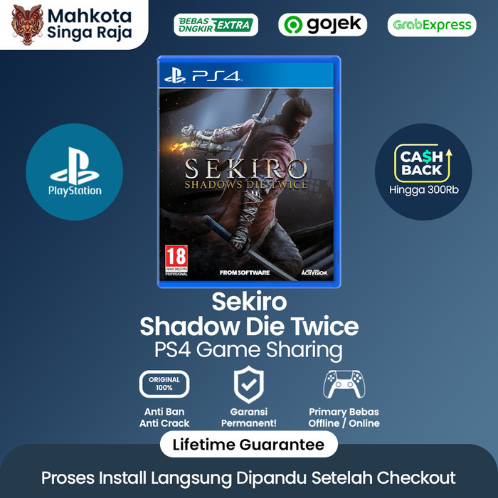 Jual Sekiro Shadow Die Twice - PS4 - PlayStation4 Game Sharing | Shopee Indonesia