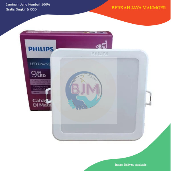 Jual LAMPU DOWNLIGHT LED PHILIPS MESON SQ SQUARE KOTAK 9W 13W 17W | Shopee Indonesia
