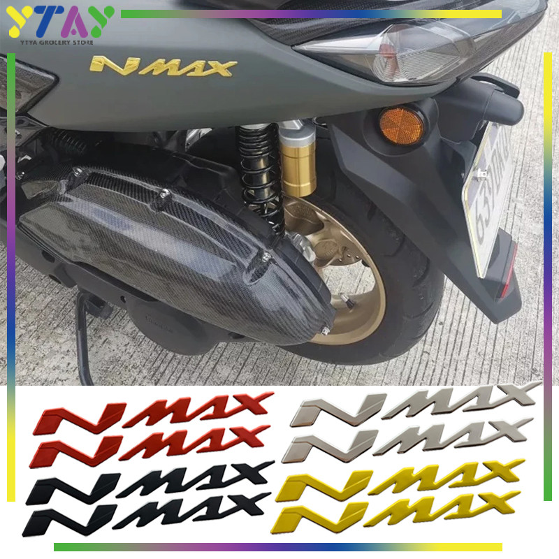 Jual 2pcs 3D Emblem Nmax Logo Nmax Timbul Variasi Motor Emblem Motor ...
