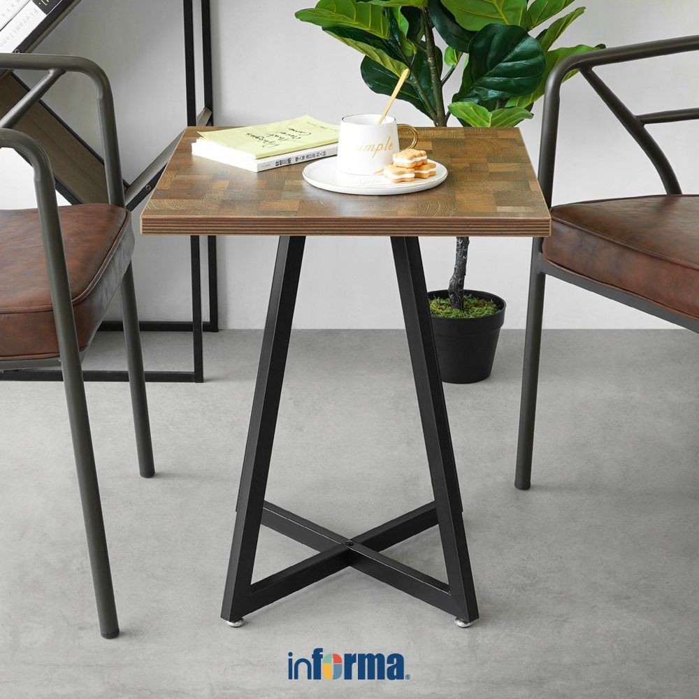 Jual Informa Manford X Meja Tamu 50X50X60 cm - Cokelat Coffee Table ...