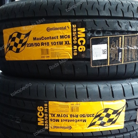 Jual Ban Continental MC6 235/50 R18 (Ban Alphard,Vellfire) | Shopee ...