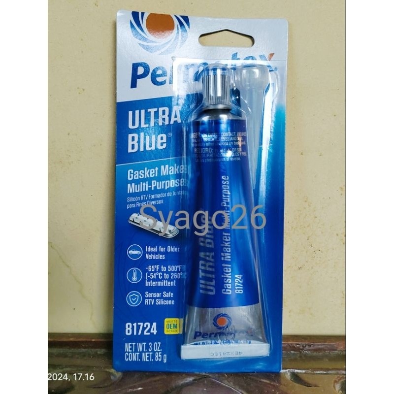 Jual KN64FC Permatex Ultra Blue RTV Multipurpose Lem Silicone Gasket ...