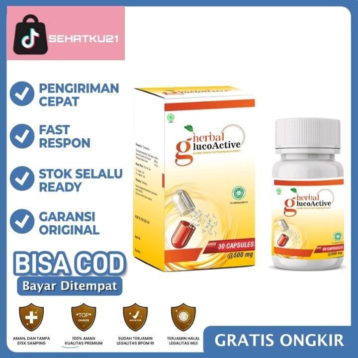 Jual glucoactive herbal diabetes | Shopee Indonesia