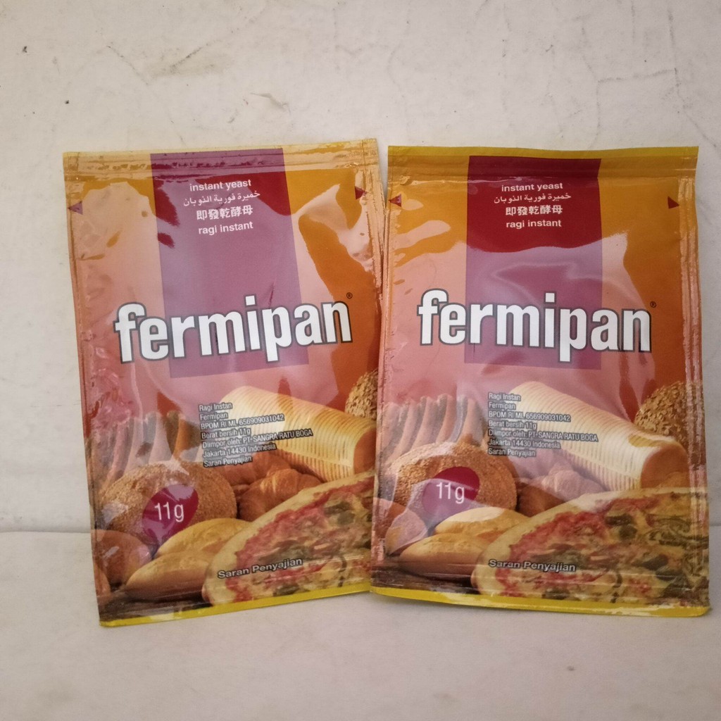 Jual Fermipan / Ragi instan untuk membuat roti, pizza, kue dan lainnya ...
