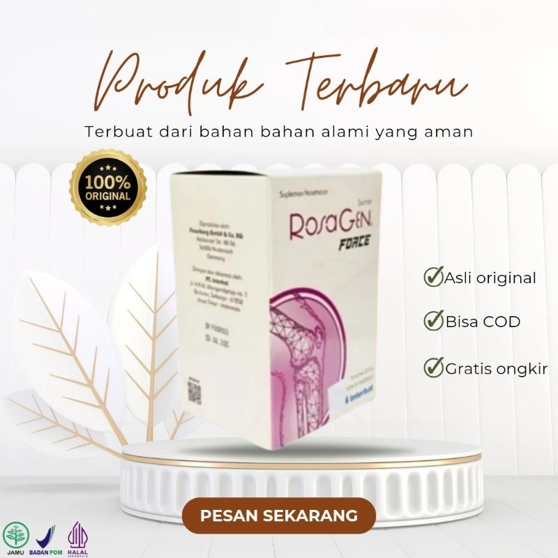 Jual Rosagen - suplemen kesehatan tulang dan sendi (1 box isi 15 sachet ...