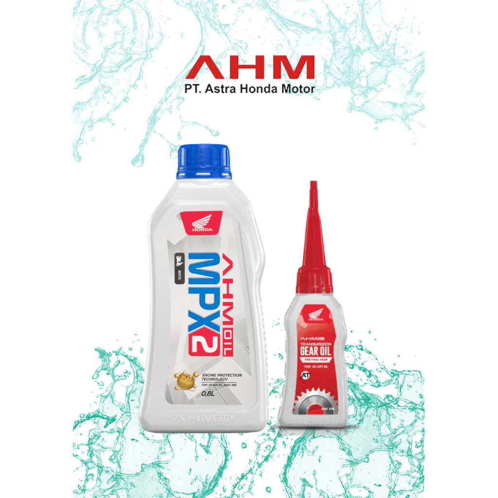 Jual Special Package AHM Matic MPX2 800ml & Gear 120ml Paket Spesial ...