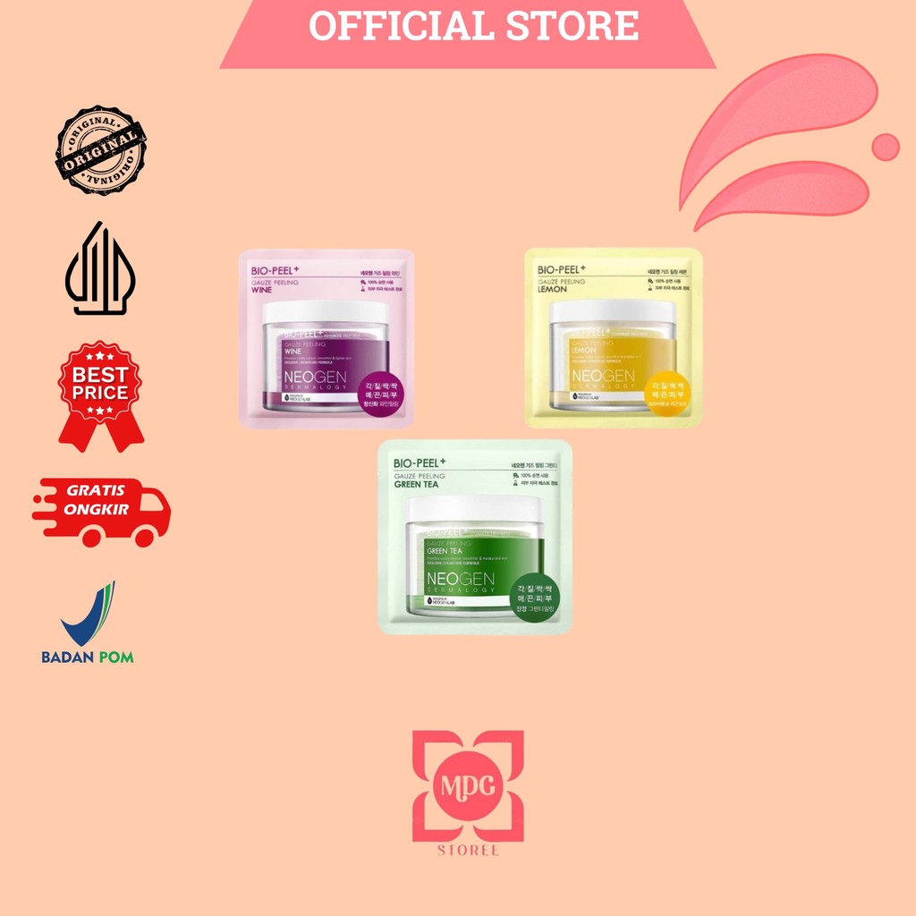Jual NEOGEN bio peel gauze peeling [SATUAN] | Shopee Indonesia