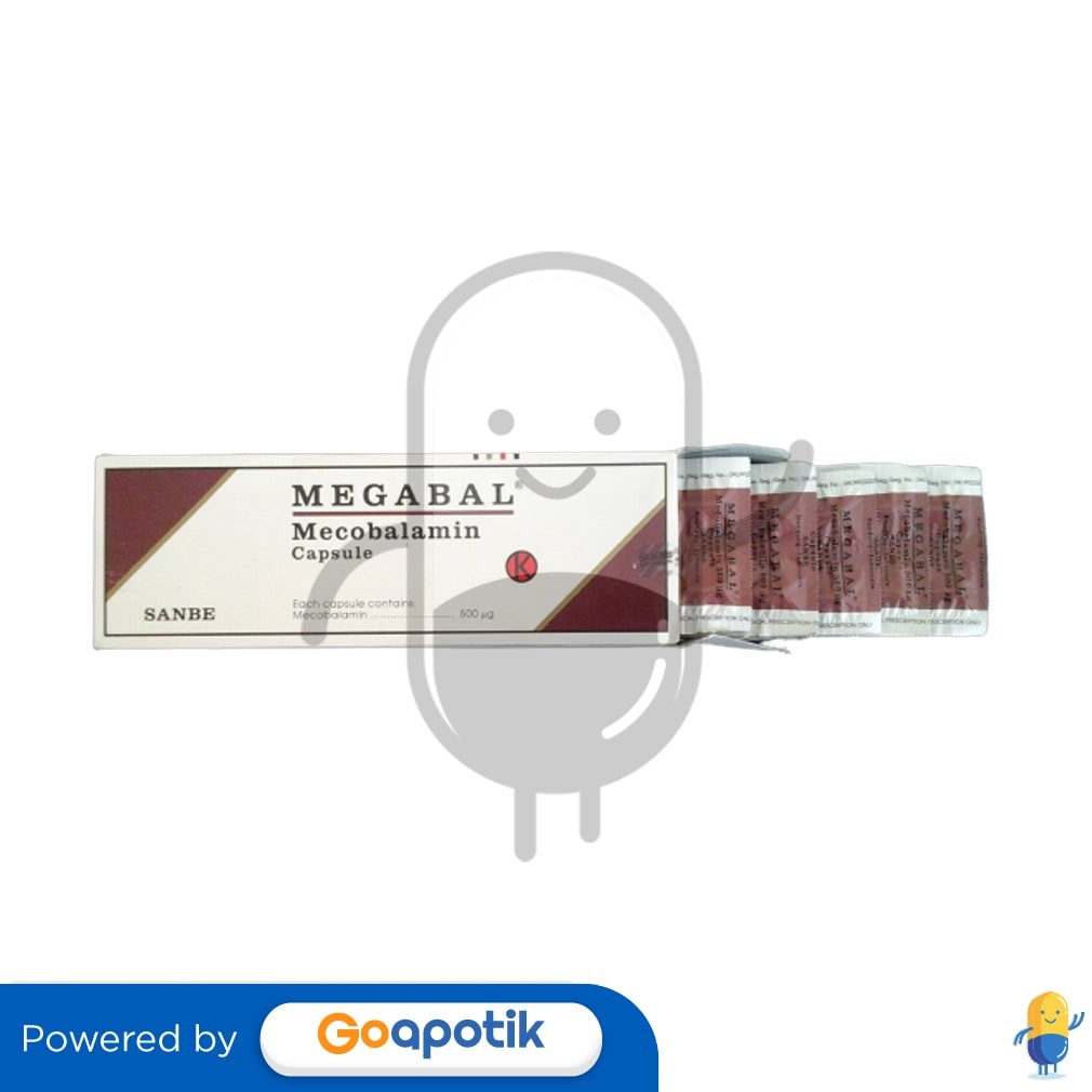 Jual Megabal 500 Mcg Box 100 Kapsul | Shopee Indonesia