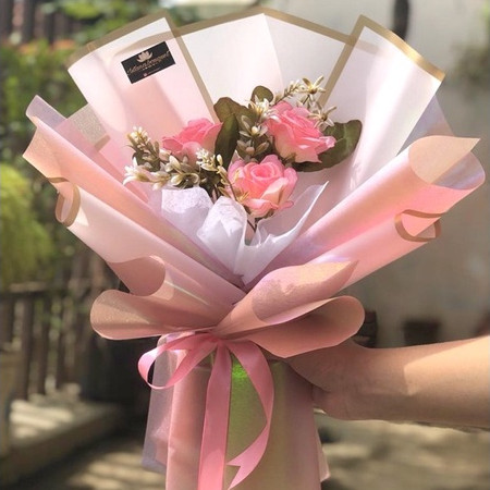 Jual Buket Bunga Artificial | bunga Wisuda| FREE KARDUS| Hadiah Ulang ...