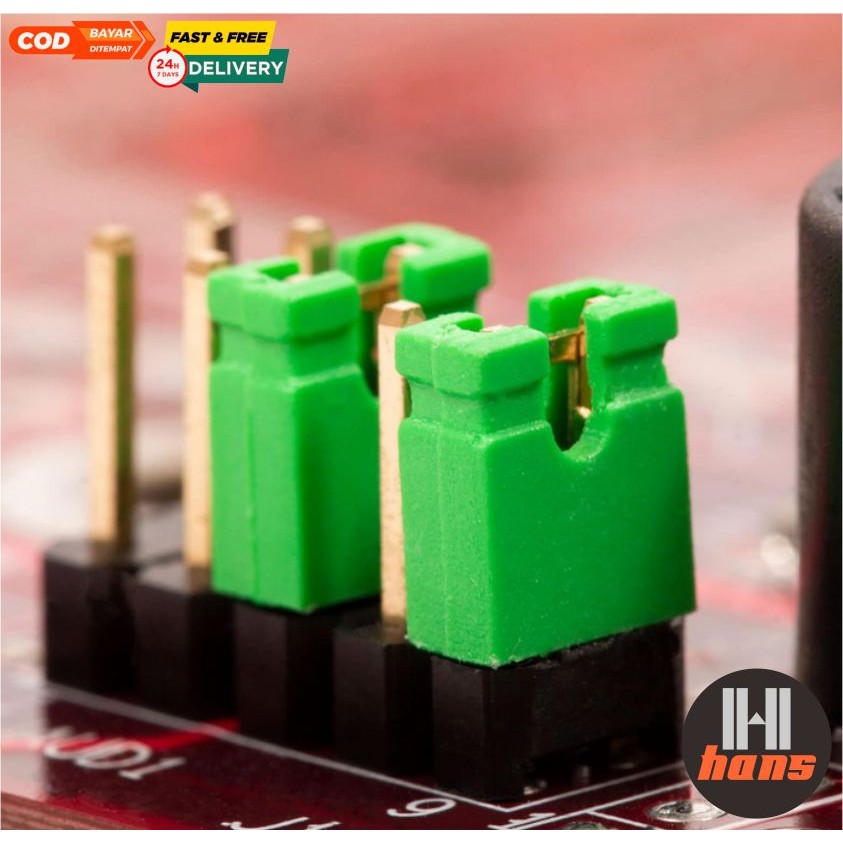 Jual Jumper Pin Motherboad Short Header Connector 2.54mm BIOS CMOS ...