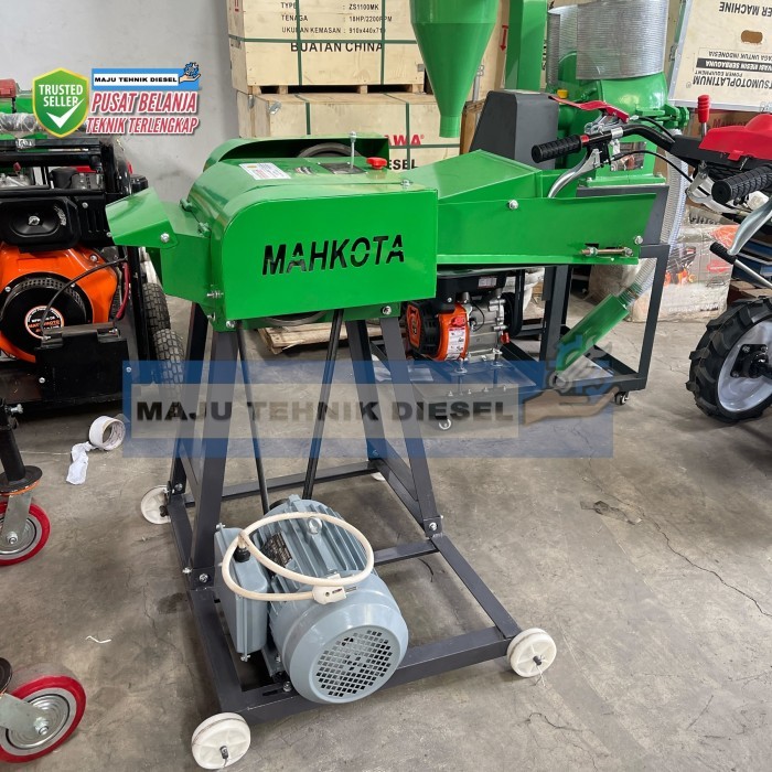 Jual Mesin Pencacah Rumput Mahkota MCC6200 + Mesin penggerak 7.5hp ...