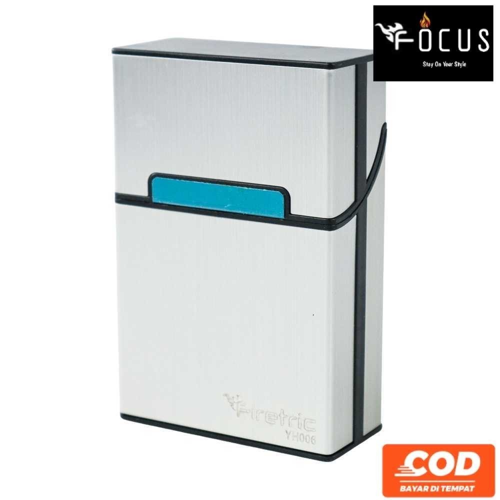 Jual Firetric Kotak Tempat Rokok Aluminium Cigarette Case 20 Slot/Wadah ...