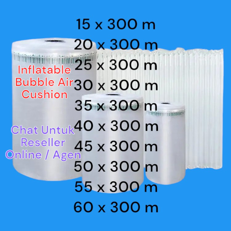 Jual Bubble Air Cushion / Inflatable Bubble Wrap - Pelita Fortune ...