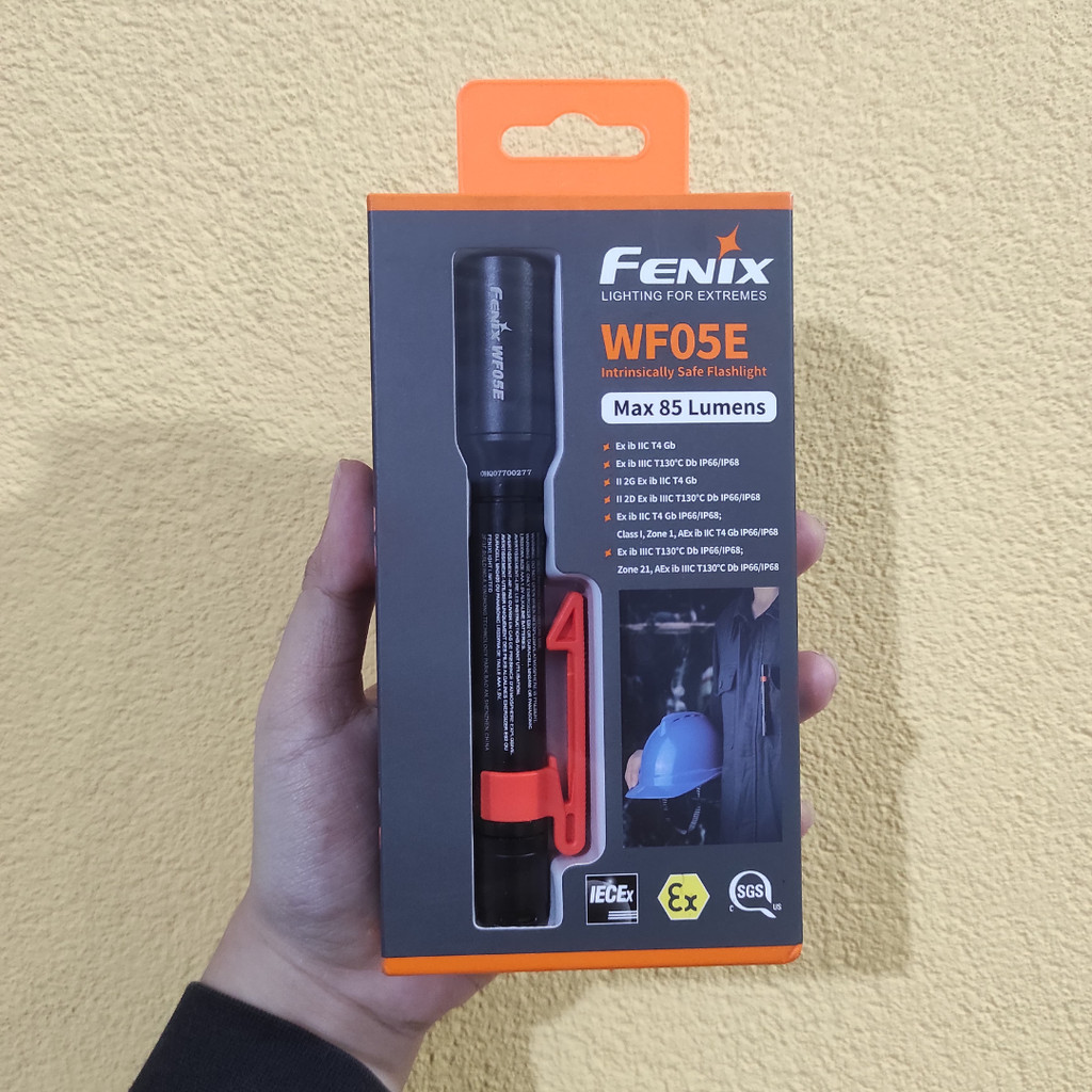 Jual Fenix WF05E Intrinsically Safe Senter LED ATEX Explosion Proof ...
