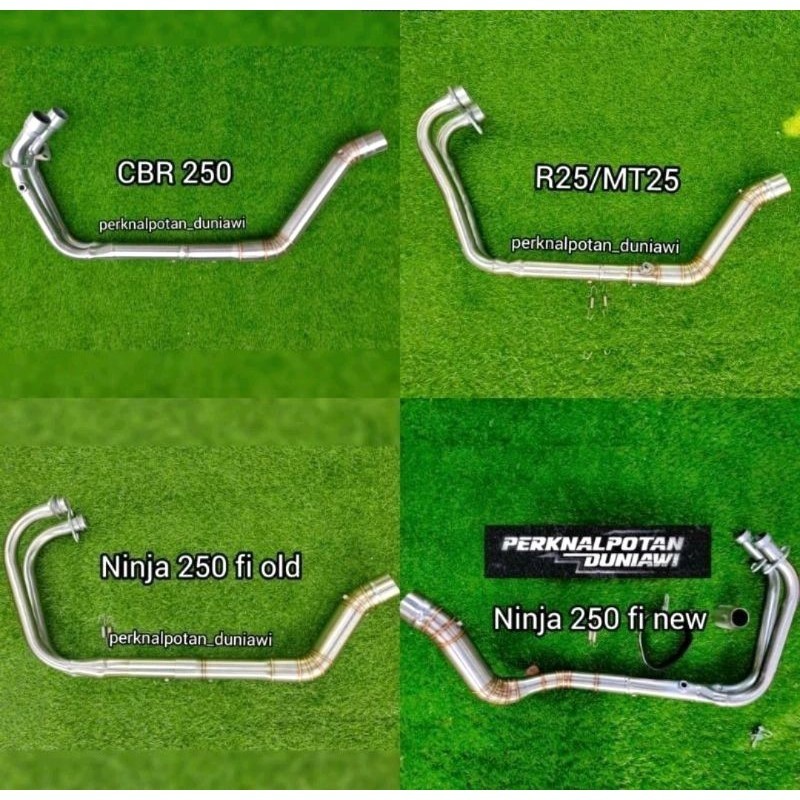 Jual Ph HEADER / LEHER KNALPOT PNP R25 CBR250RR NINJA 250FI Z250 MT25 ...