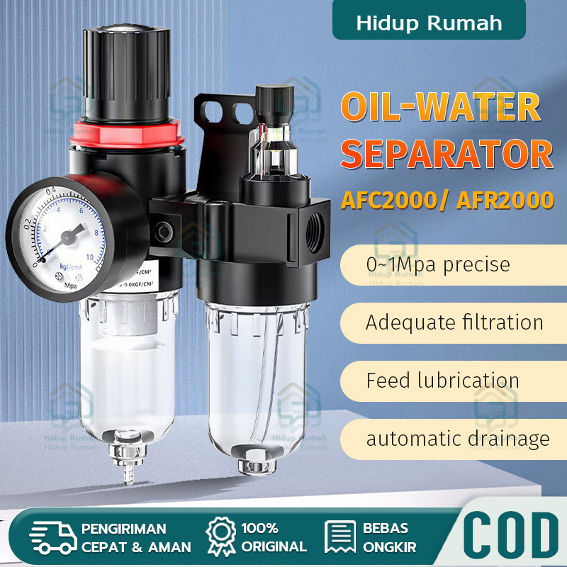 Jual Air Filter Regulator / Saringan Kompresor Double Air Filter ...