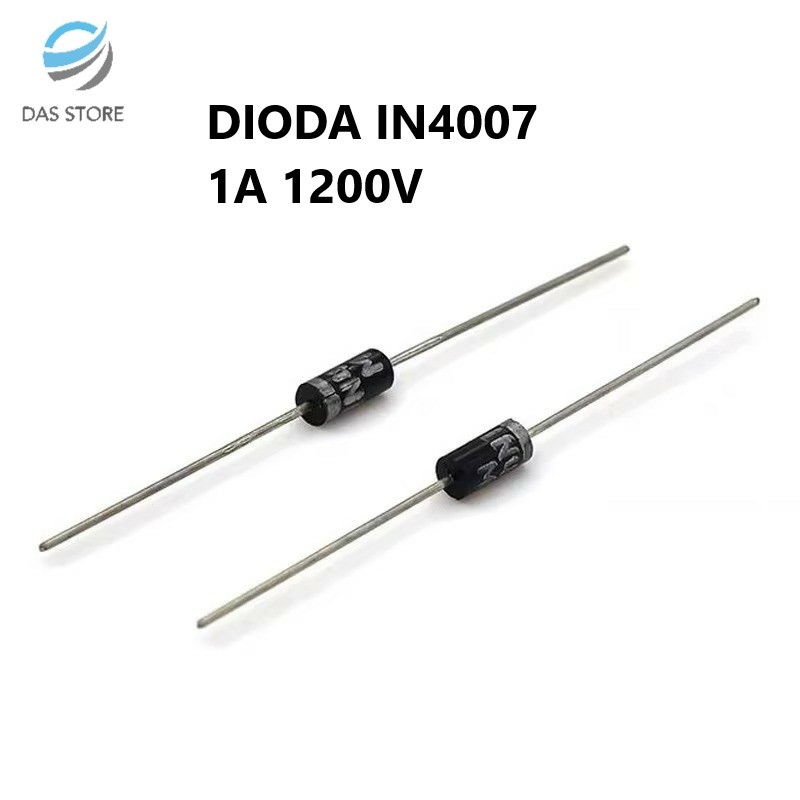 Jual DIODA IN4007 1N 4007 1A 1200V DIODE 1N4007 1 ampere 1200 volt ...