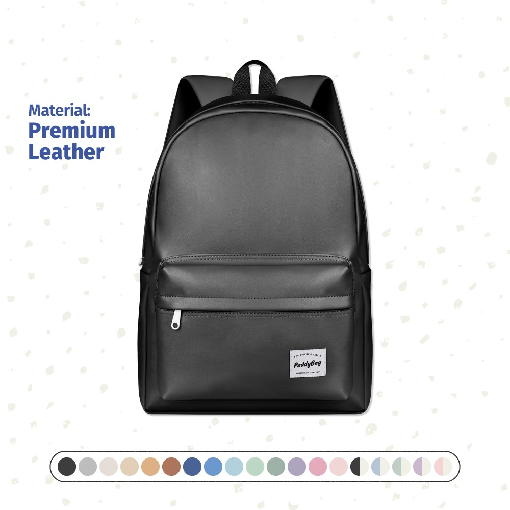 Jual Bambee / Paddy Basic Leather Backpack - Paddybag Tas Ransel Kulit ...