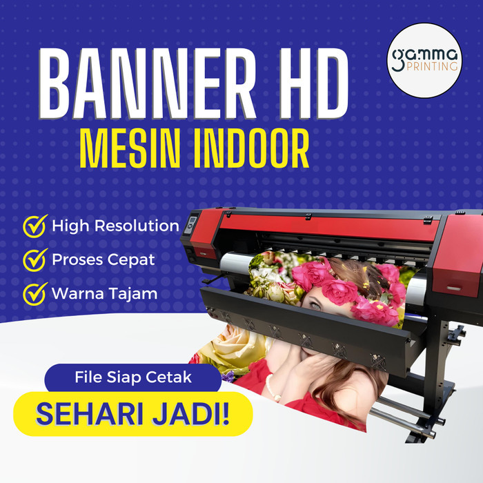 Jual Cetak Banner HD Digital Print Indoor / Print Spanduk Custom Murah Baliho - Jasa Design ...