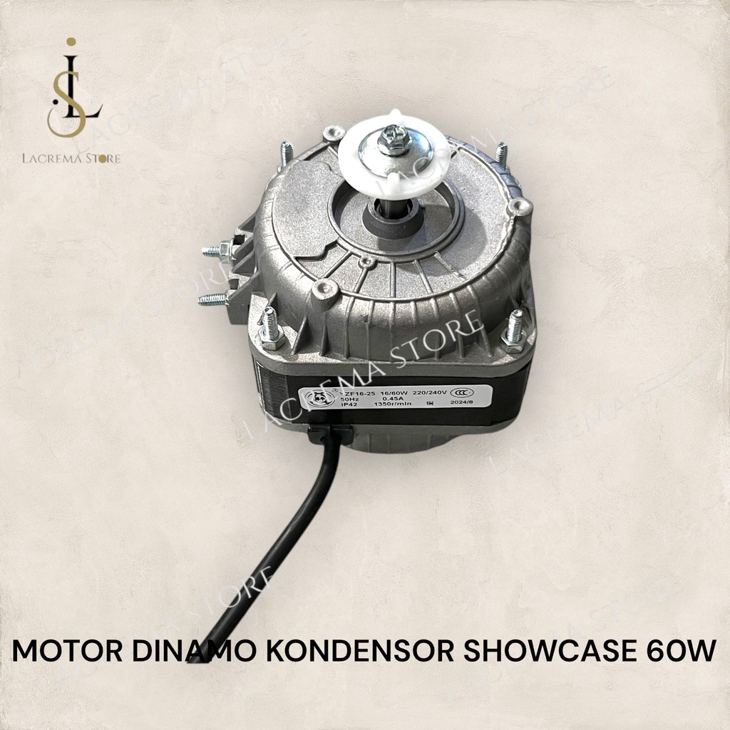 Jual MOTOR FAN KULKAS 60 WATT / MOTOR DINAMO KONDENSOR SHOWCASE 60 WATT ...
