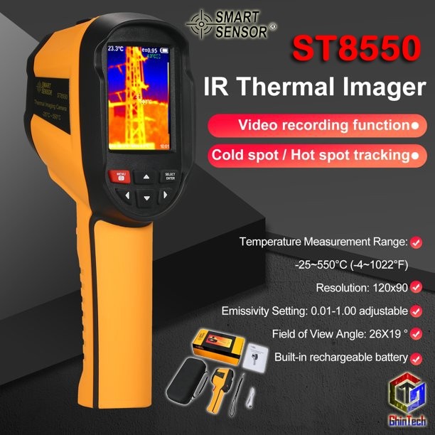 Jual SMART SENSOR ST8550 Infrared Thermal Imager Imaging Camera ST 8550 ...