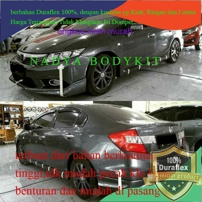 Jual NIKMATI BODYKIT honda civic fd modulo BODY KIT GRADE-A | Shopee ...